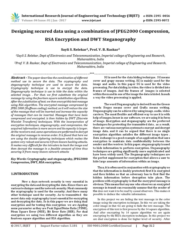 An Enhanced Encryption Technique Using BCD and Bit Complementation | PDF | Computers