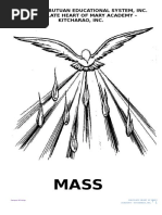 Thanksgiving Mass for Graduates | PDF | Mass (Liturgy) | Lord's Prayer