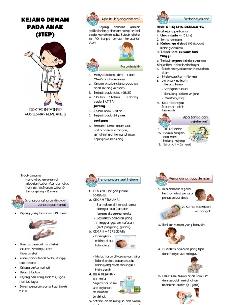 Leaflet Kejang Demam | PDF