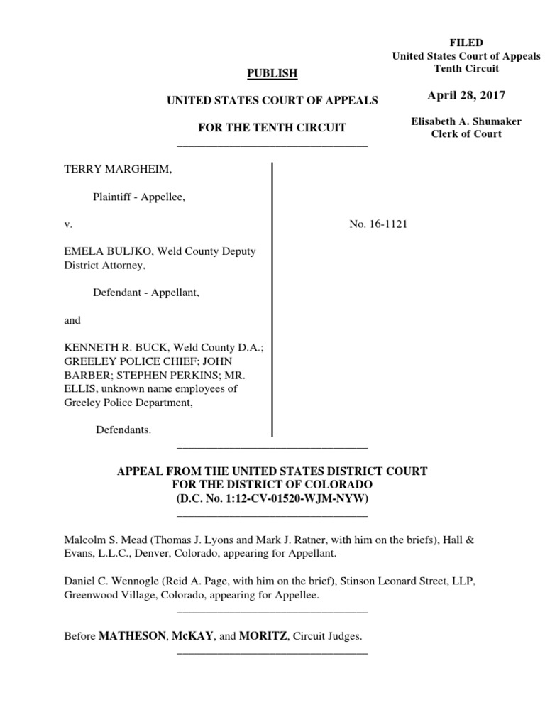 Publish United States Court of Appeals For The Tenth Circuit | PDF ...