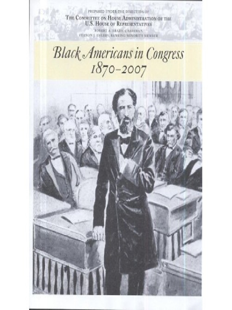 Black Americans in Congress 1870-2007 PDF | PDF | United States House ...