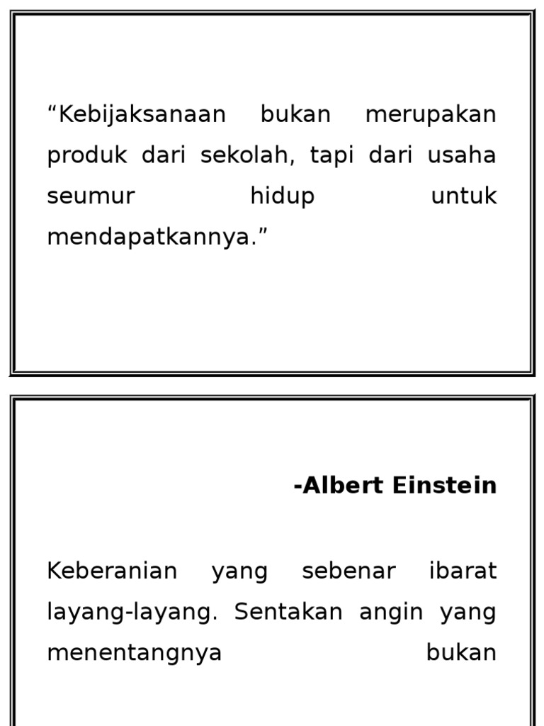 Quotes Malay | PDF