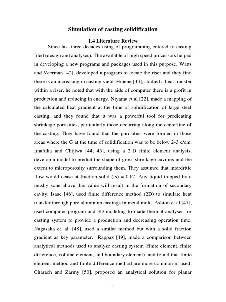 Simulation of Casting Solidification-2 | PDF | Casting (Metalworking) | Applied And ...
