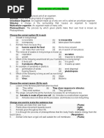 Science Quiz Bee Grade 3 | PDF | Mammals | Plants