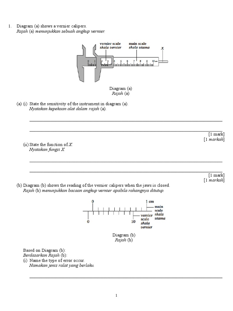 Fizik SPM Paper 2 | PDF