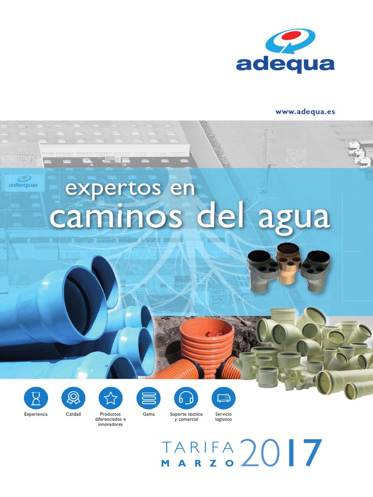 Tarifa Adequa 2017 Completa Esp | PDF | Servicio al Cliente | Science