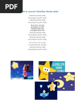 Letra de Estrellita Dónde Estás | PDF