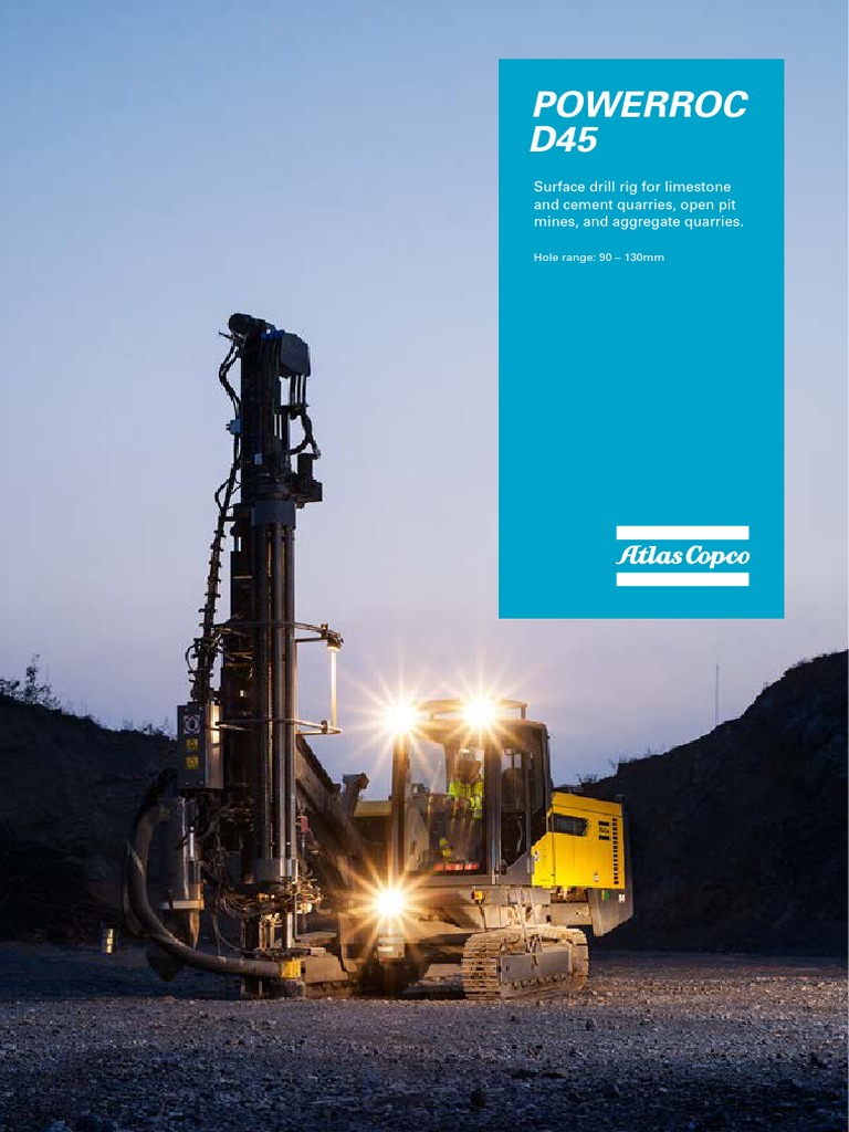D45 Cat | PDF | Drilling Rig | Engines