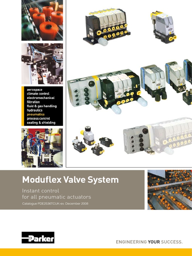Parker Moduflex Valves | PDF | Valve | Automation