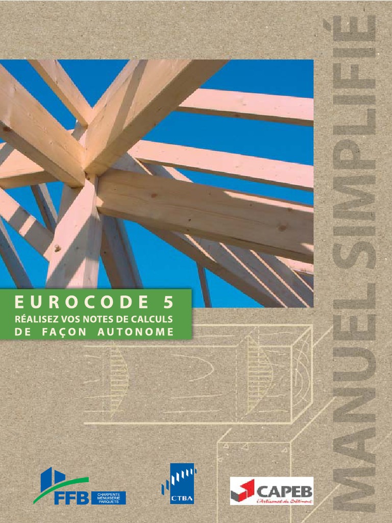 Manuel Simplifie de L EuroCode 5 Bois PDF | PDF | Résistance des ...