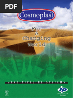 02 Cosmoplast Upvc Pipes | PDF | Pipe (Fluid Conveyance) | Materials