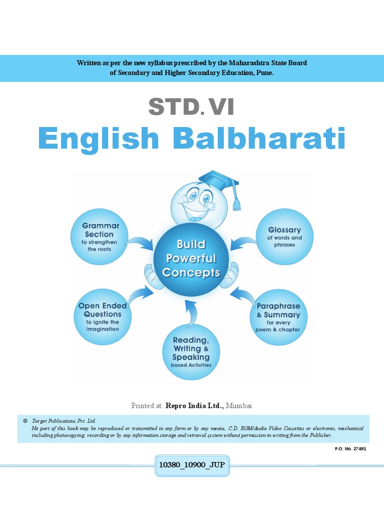 6th English Balbharati English Medium Maharashtra Board | PDF ...