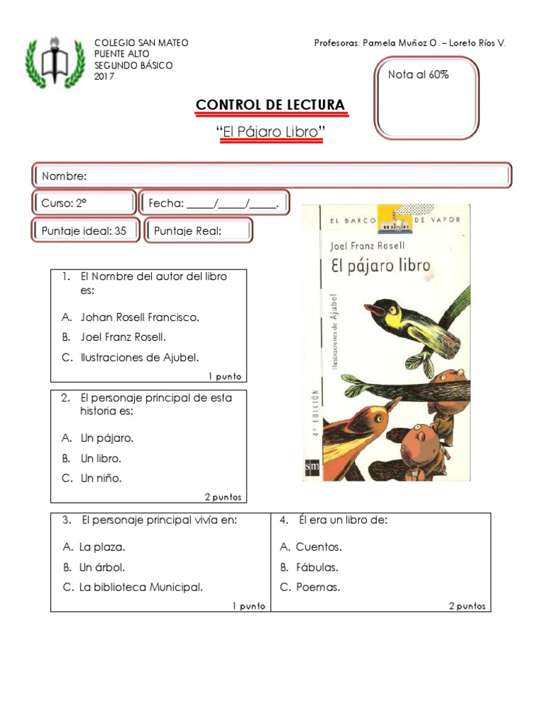 El Pajaro Libro