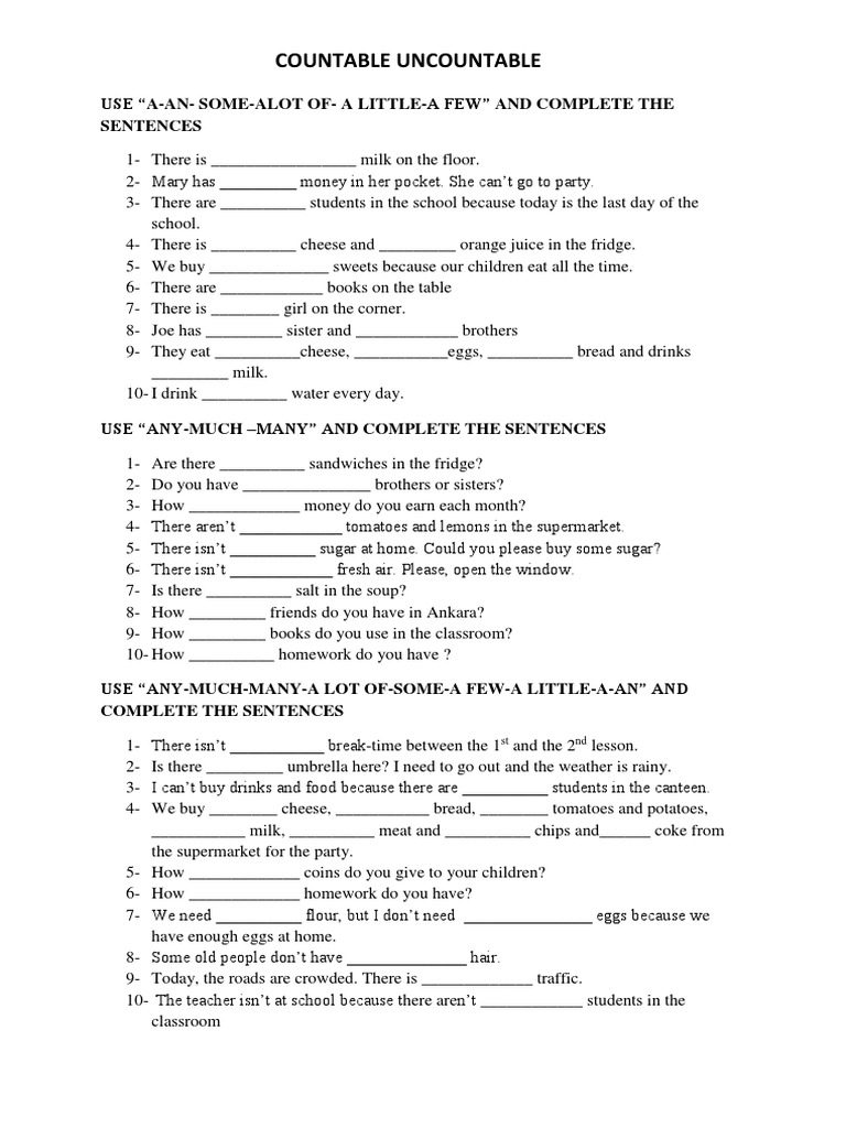 Countable Uncountable | PDF