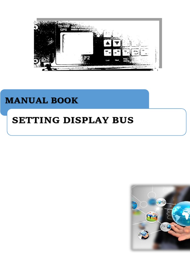 Panduan Setting Display Bus Kenwood | PDF