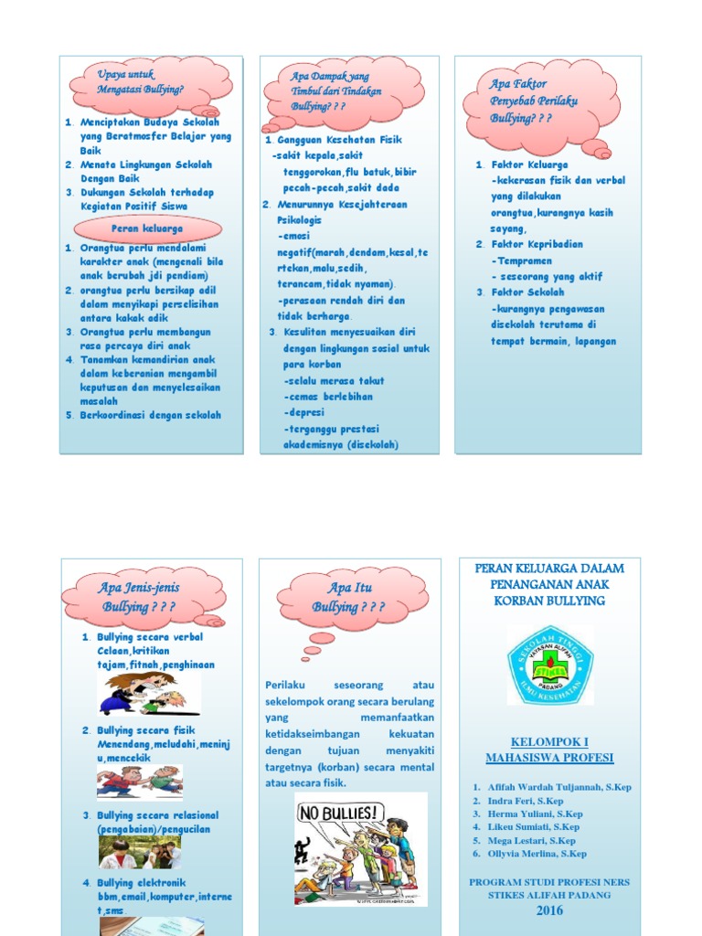 Leaflet Bullying | PDF
