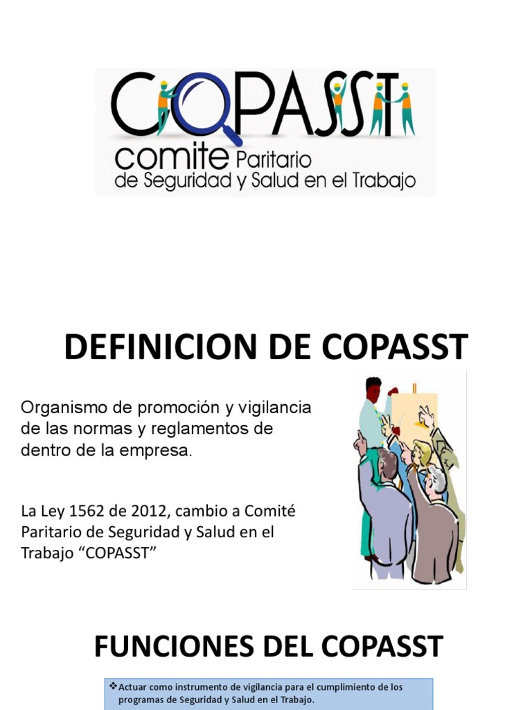 COPASST | PDF | Gobierno | Bienestar