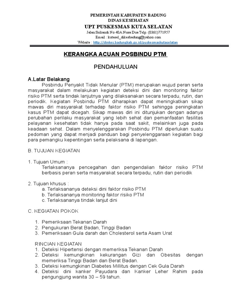 Kak PTM | PDF