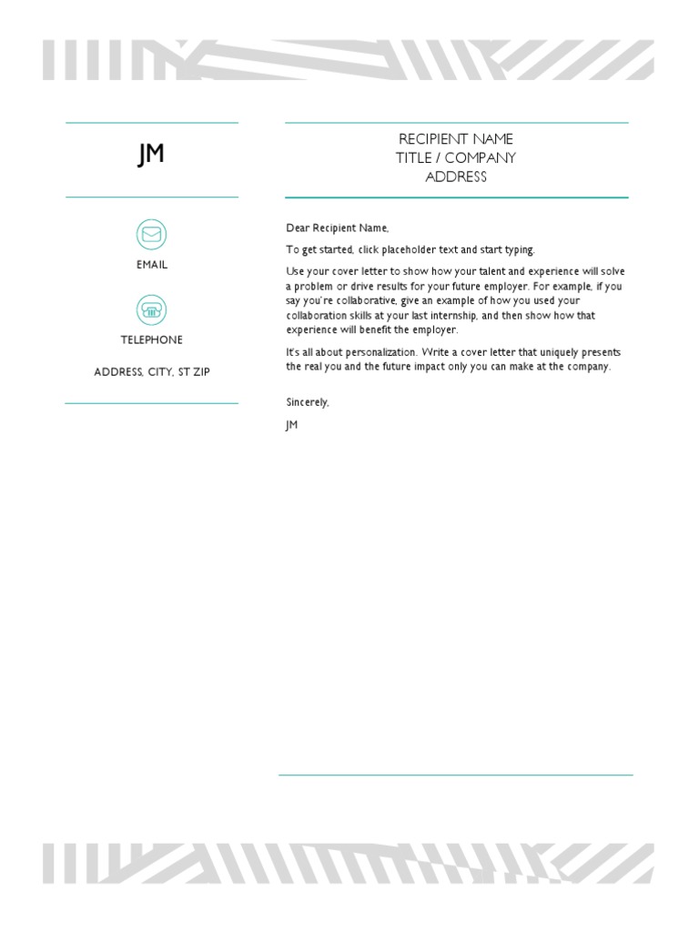 Recipient Name Title / Company Address | PDF