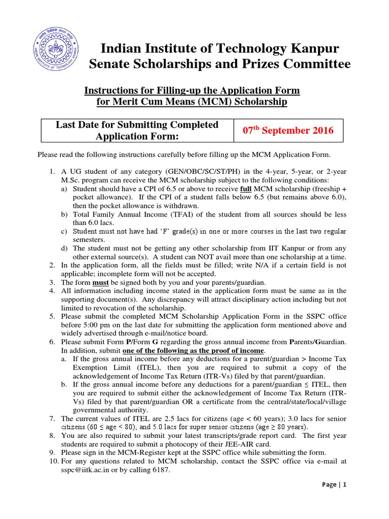 MCM Application Form | PDF | Government | Social Institutions