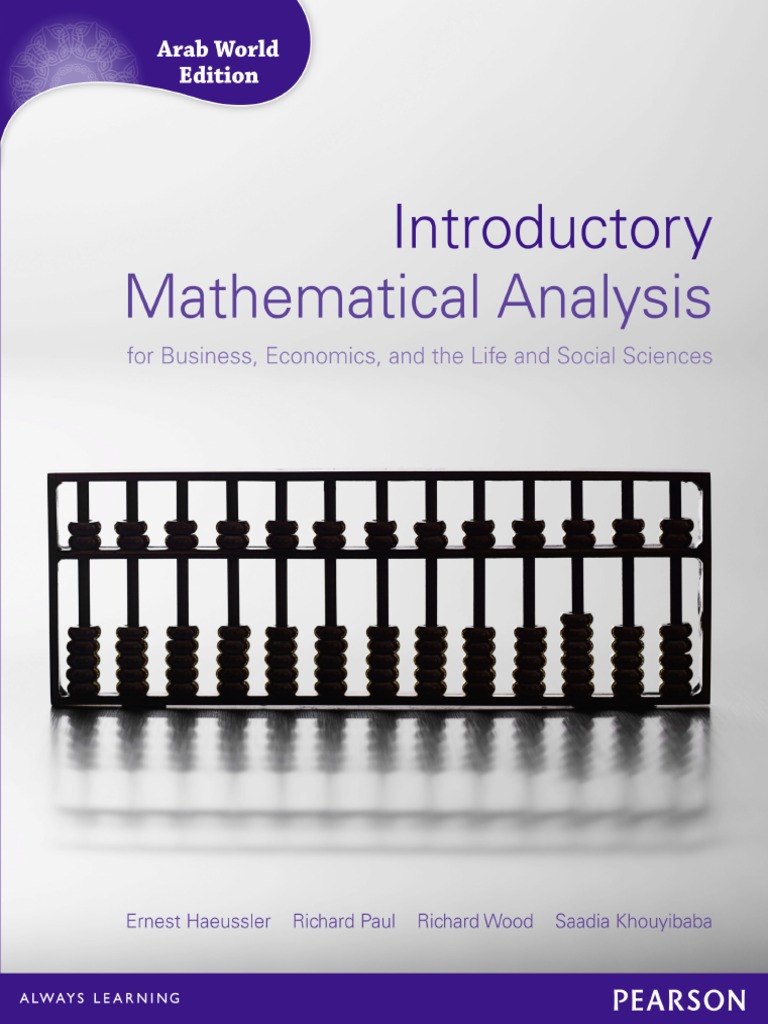 SAMPLE Introductory Mathematical Analysis PDF | Download Free PDF ...