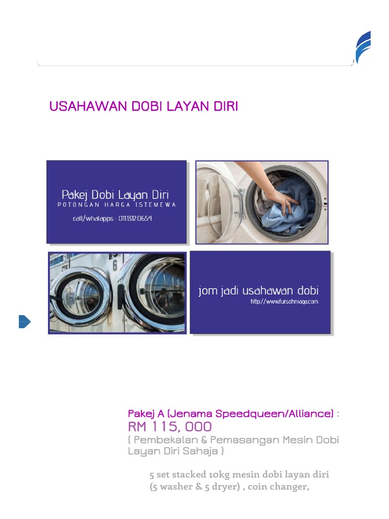Pakej Dobi Layan Diri | PDF
