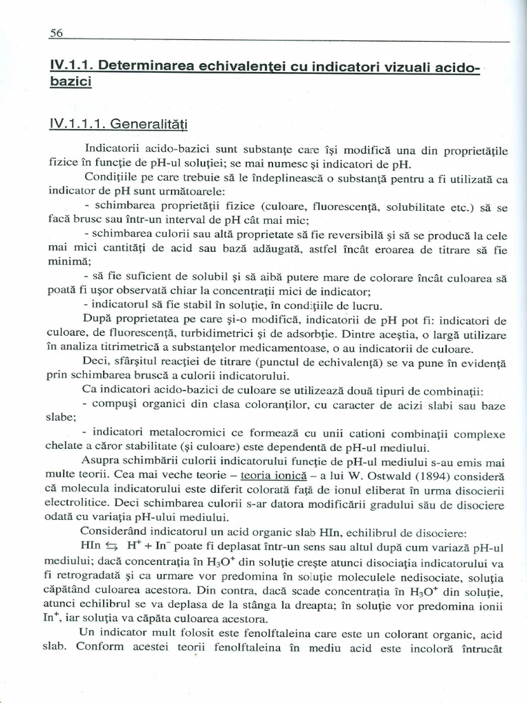 Chimie Analitica Vol II - Part 2 | PDF