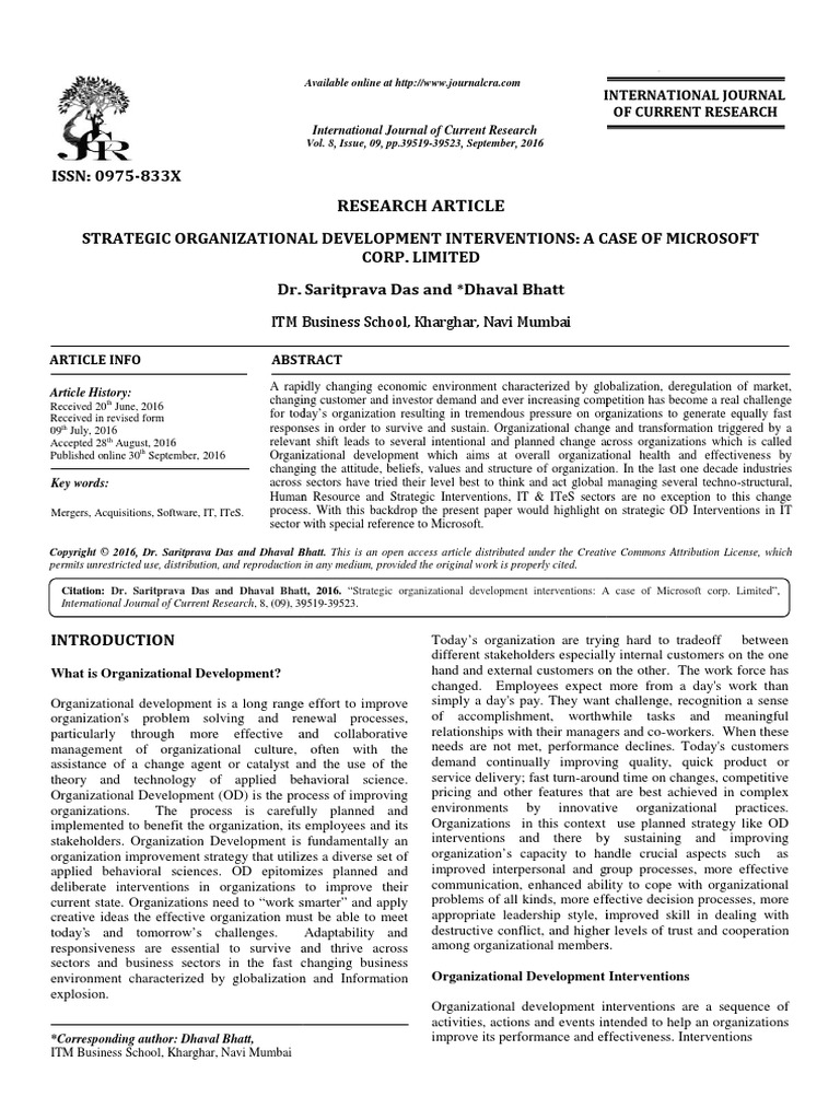 Microsoft & LinkedIn Merger | PDF | Organization Development | Mergers ...