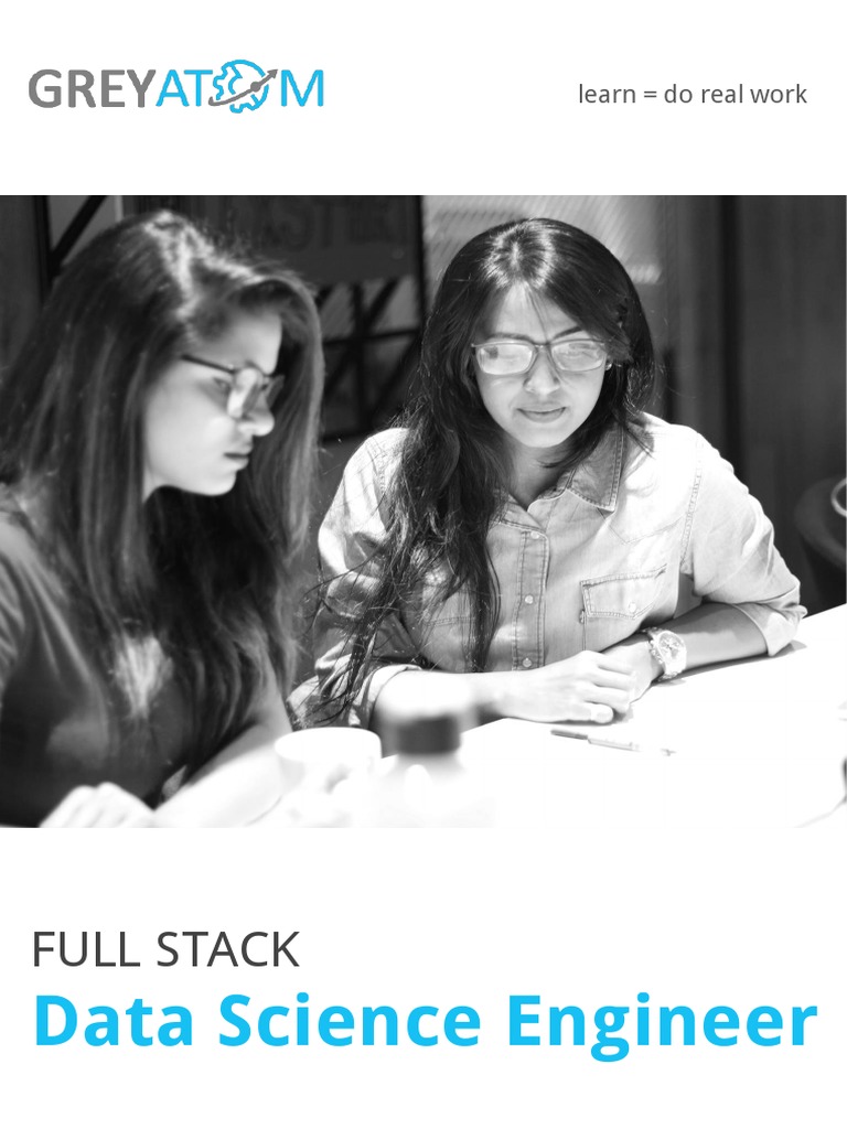 GreyAtom FSDSE Brochure PDF | PDF | Regression Analysis | Machine Learning