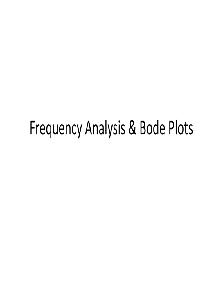 Bode Plots 2 | PDF