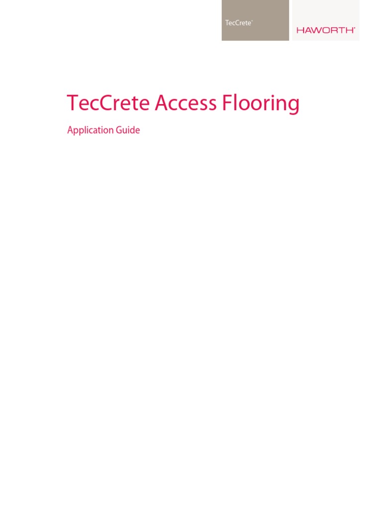 TecCrete Flooring | PDF | Screw | Building Engineering