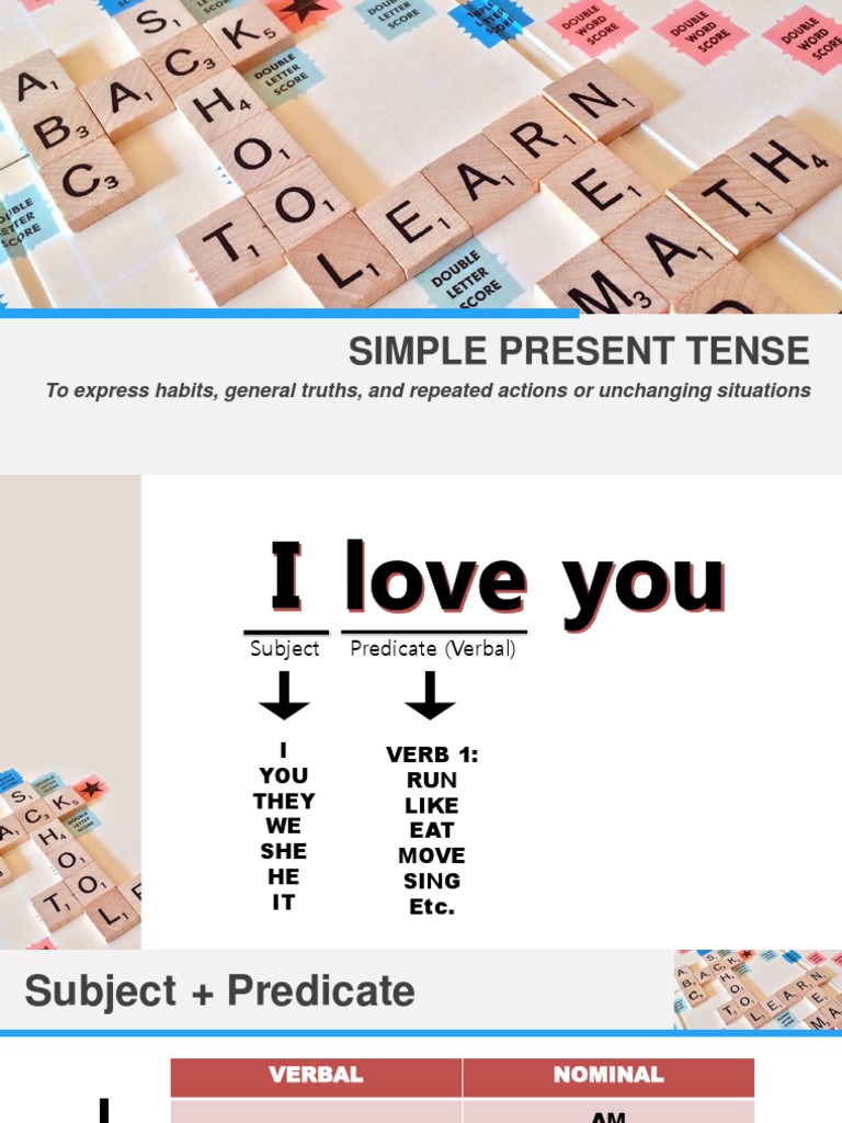 Alphabet Letters On Wooden Scrabble Pieces PowerPoint Templates ...