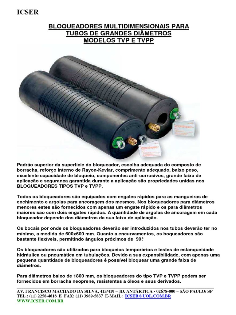 Bloqueador Multidimensional - TVP+TVPP | PDF | Science | Engenharia