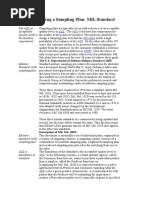 Military Standard | PDF | Sampling (Statistics) | Sample Size Determination