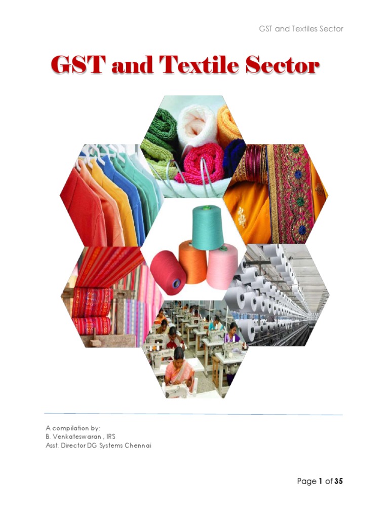 GST and Textile Sector | PDF | Value Added Tax | Invoice