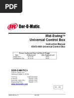 Digidoor III Manual | PDF | Door | Mains Electricity