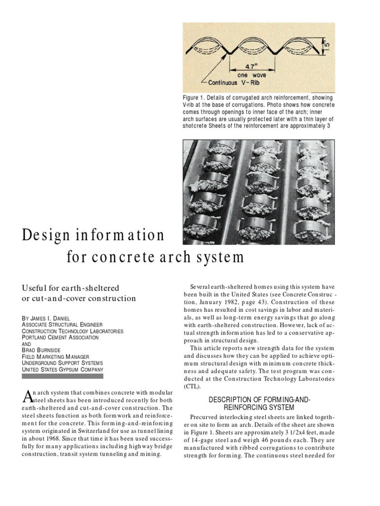 Concrete Construction Article PDF - Design Information For Concrete ...