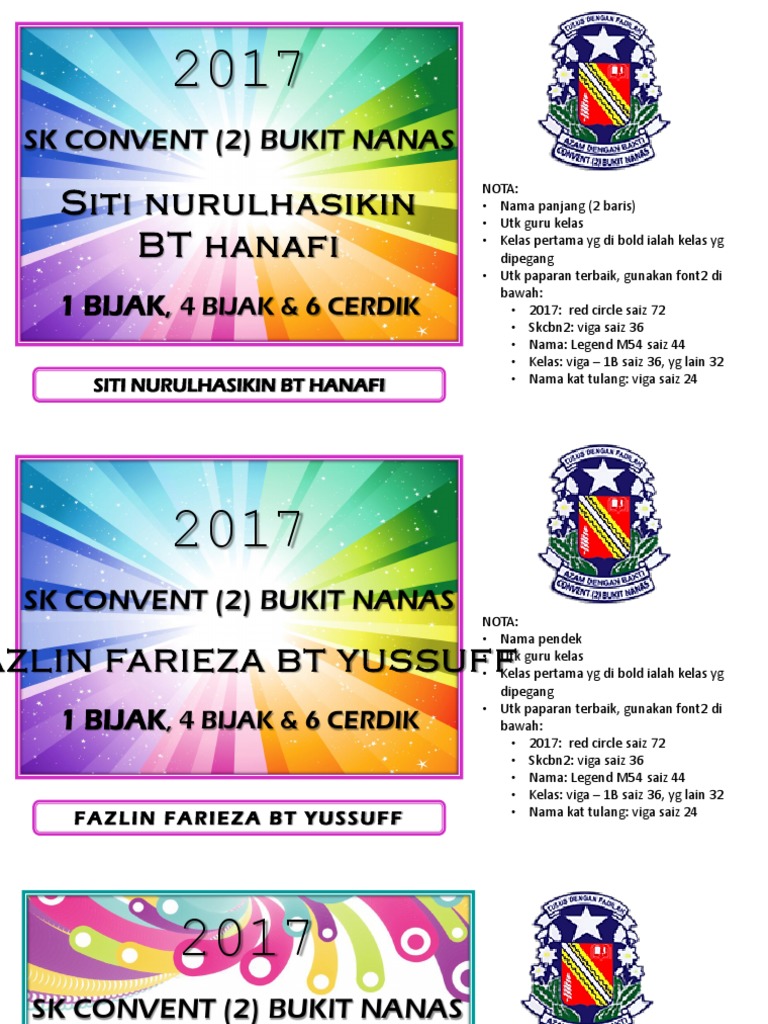 Cover Nama Buku Rekod 2017 | PDF