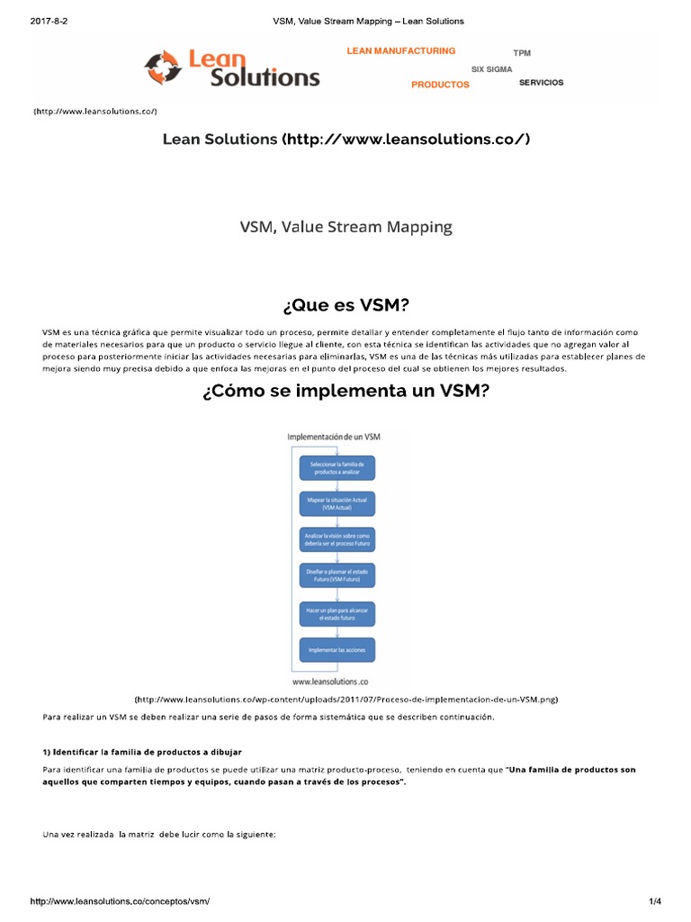 VSM Español 1 | PDF
