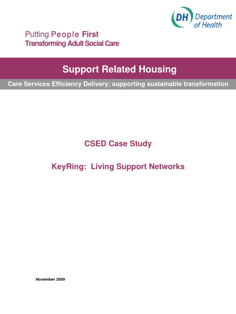 CSED Case Study | PDF | Community | Disability