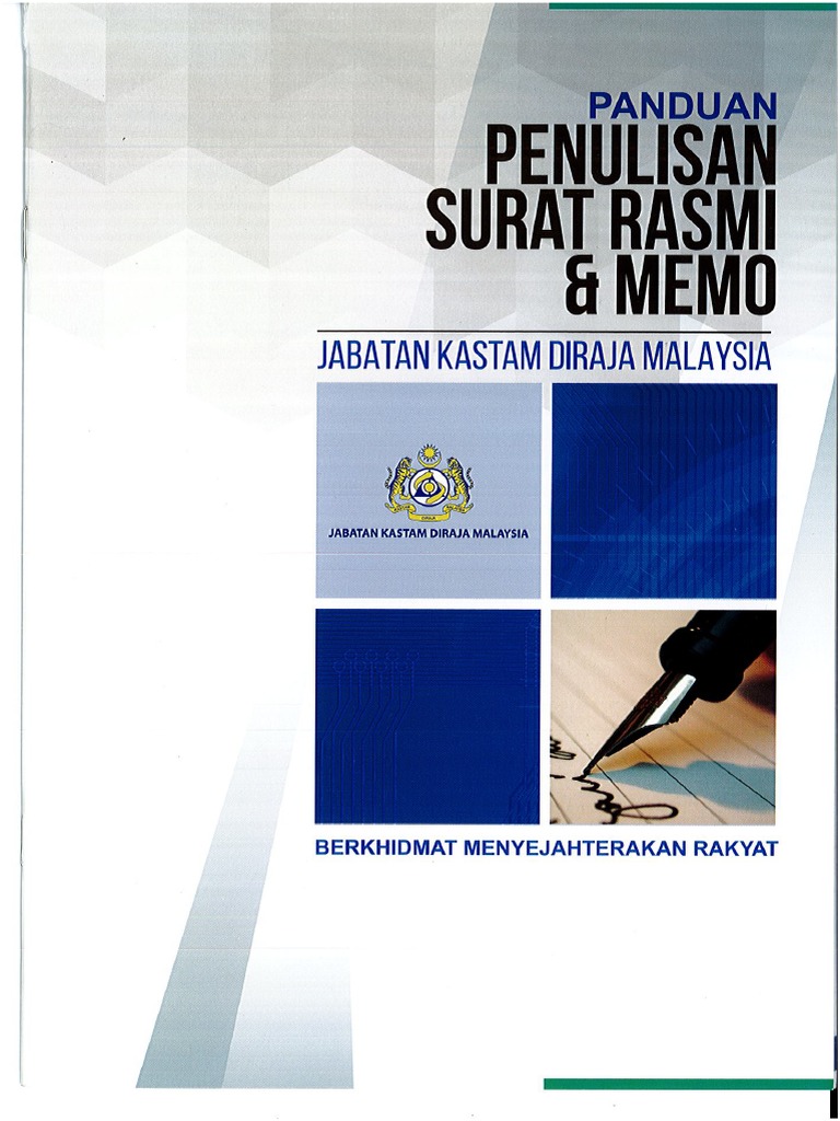 Panduan Penulisan Rasmi Dan Memo JKDM | PDF