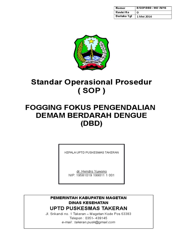Sop Foging Fokus DBD | PDF