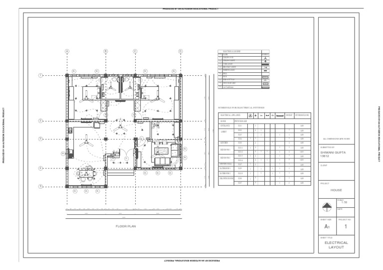 Electrical Layout Pdf Manufactured Goods Building Engineering