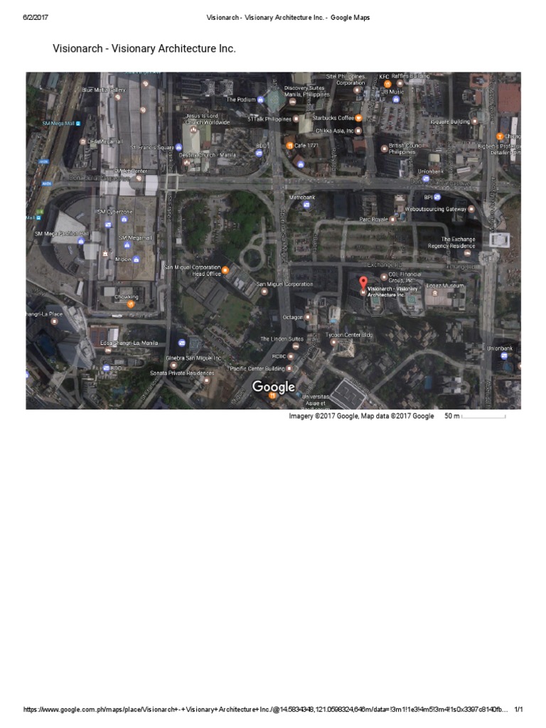 Visionarch - Visionary Architecture Inc.: Imagery ©2017 Google, Map ...