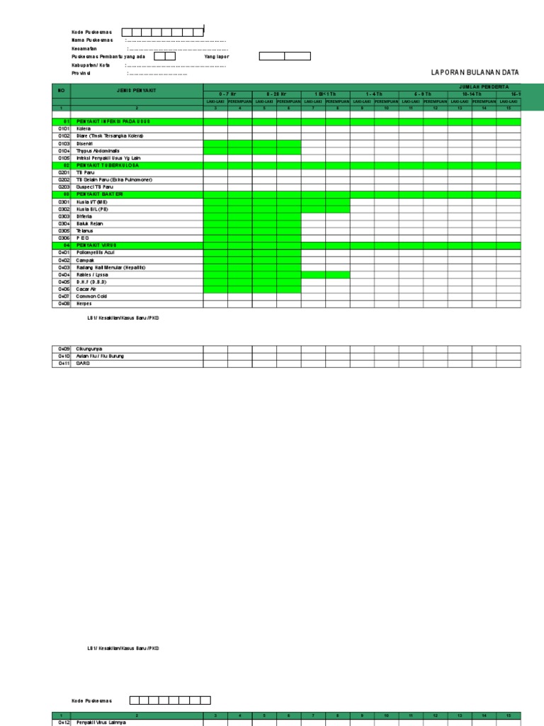 Form Lb1, Lb2, Lb3, Lb4 | PDF