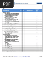 Weekly Water Dispenser Inspection Checklist | PDF