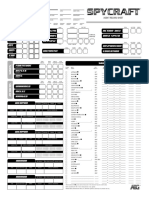 Star Wars RPG Character Sheet Fillable - Blank | PDF | Leisure
