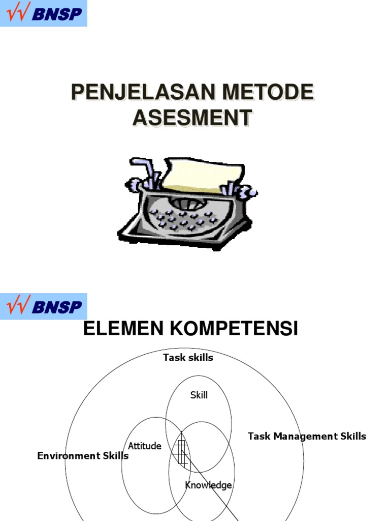 Penjelasan Metode Asesmen | PDF