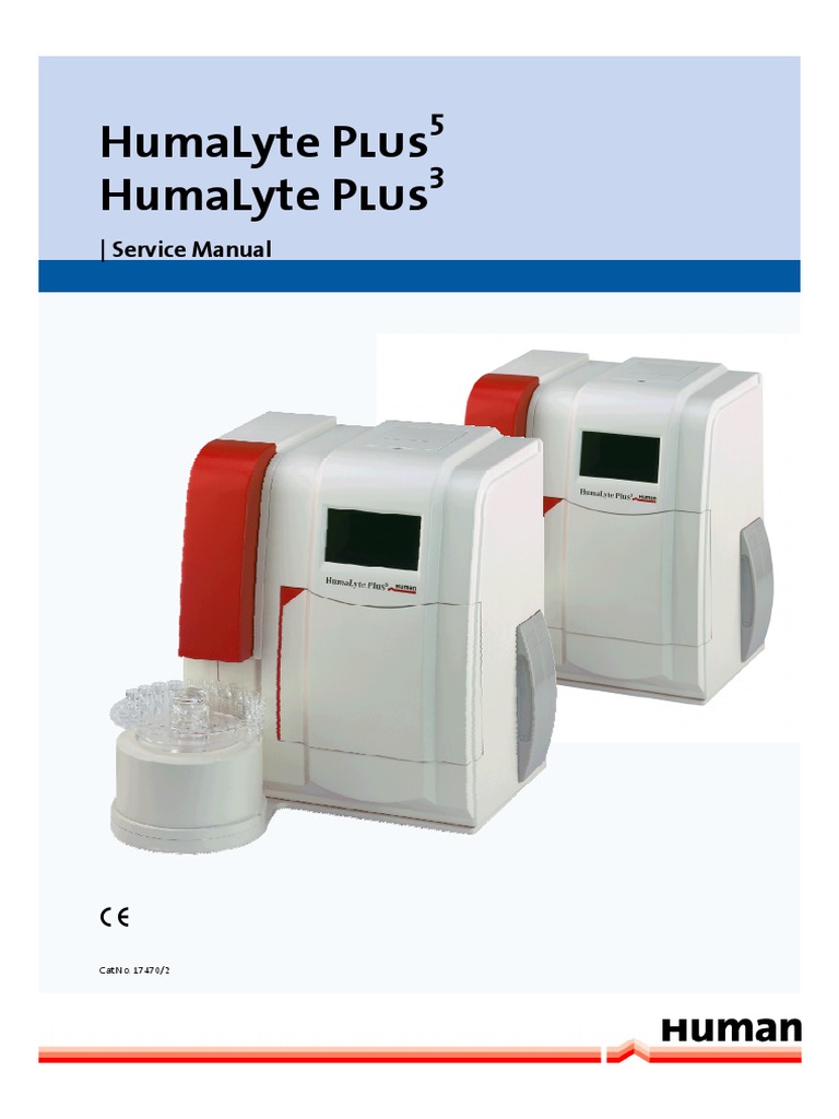 HumaLyte Plus Service | PDF | Vacuum Tube | Leak