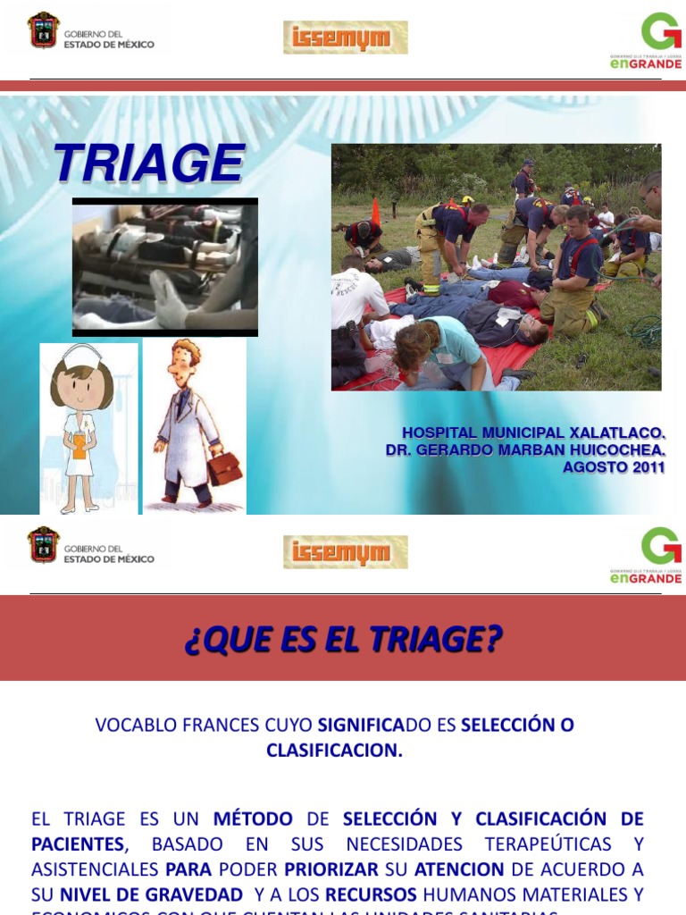 Triage | PDF | Especialidades Medicas | Medicina